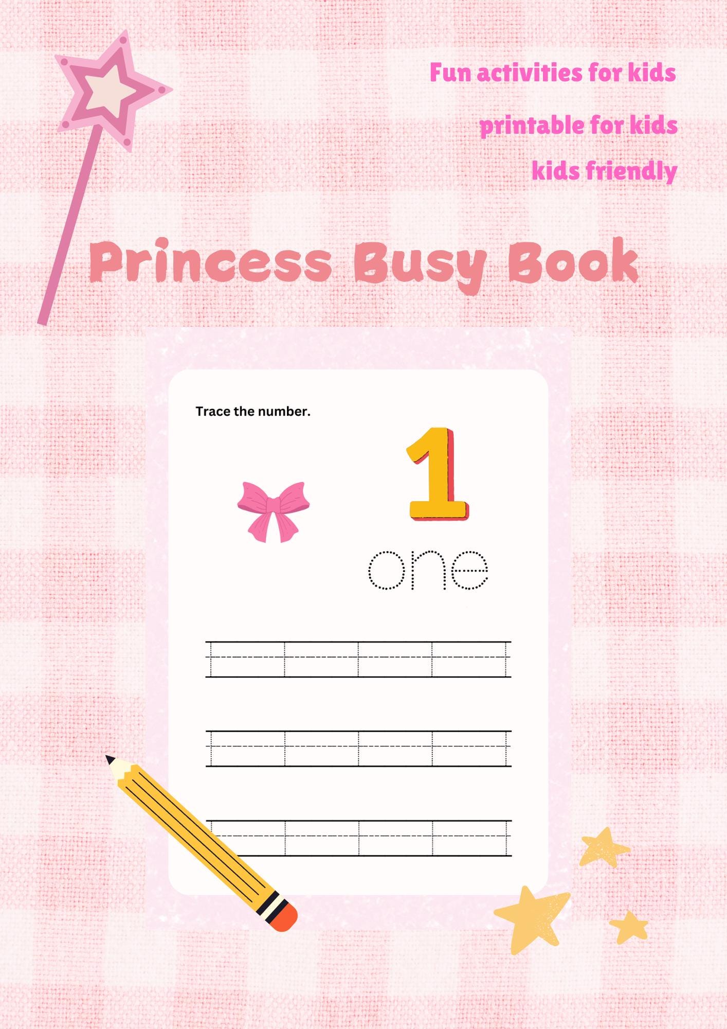 Printable Princess Busy Book - Etsy