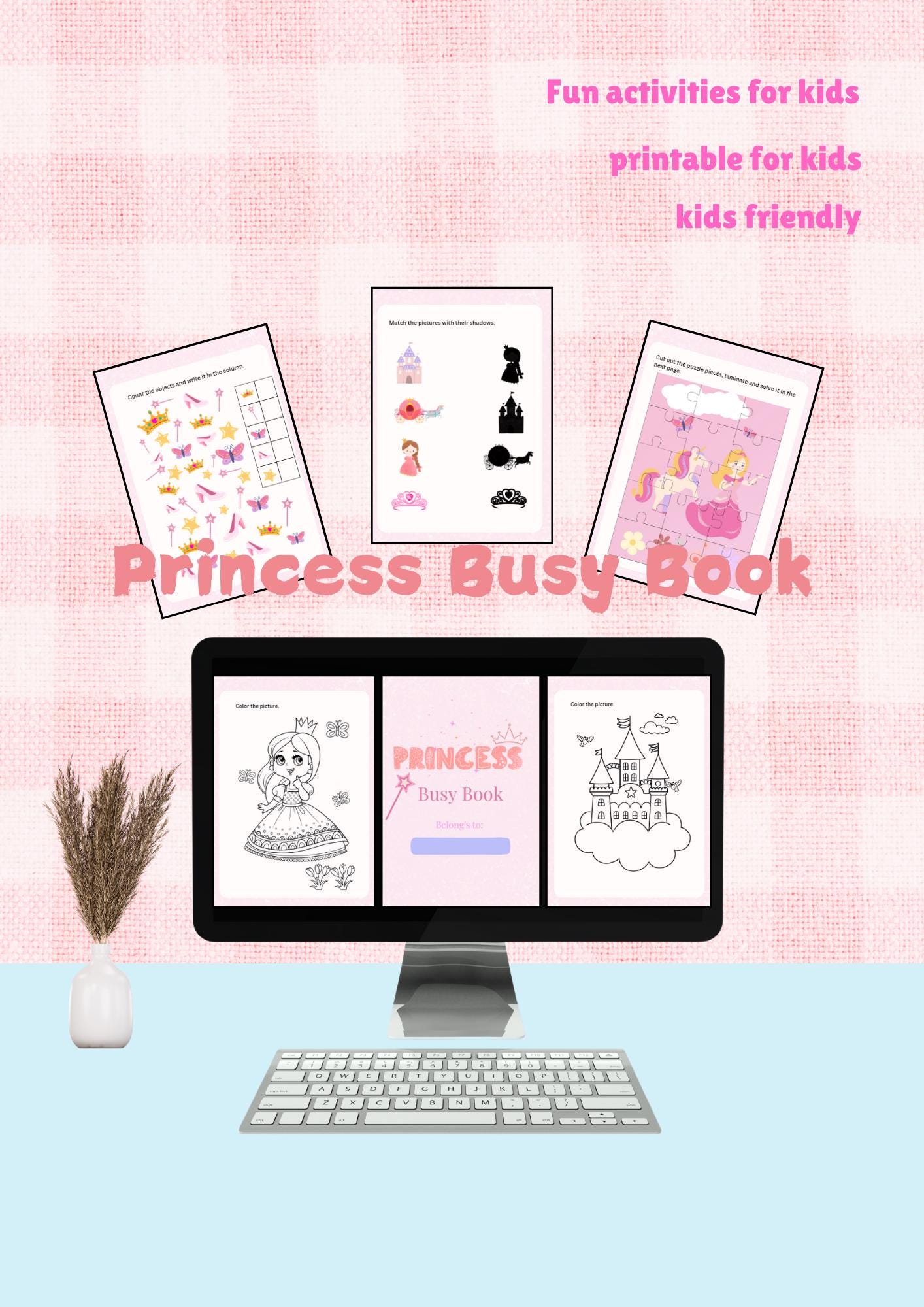 Printable Princess Busy Book - Etsy