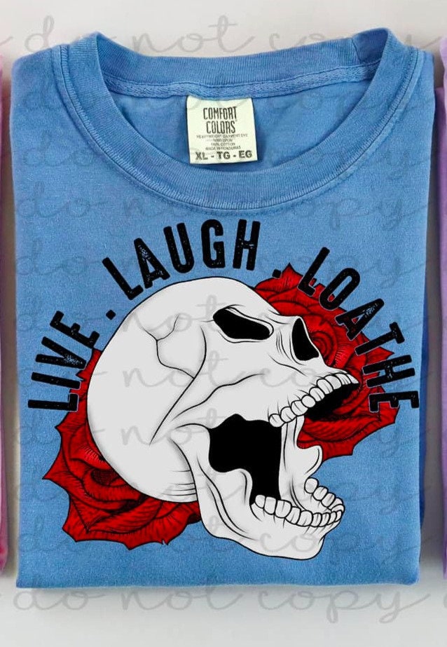 Live Laugh Loathe PNG Digital Download - Etsy