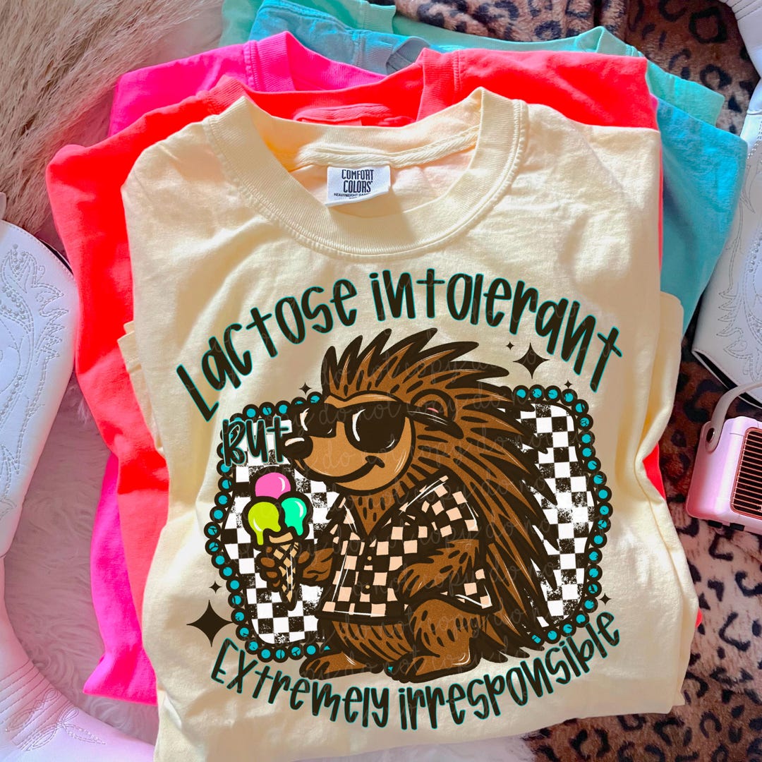Lactose Intolerant PNG Digital Download - Etsy