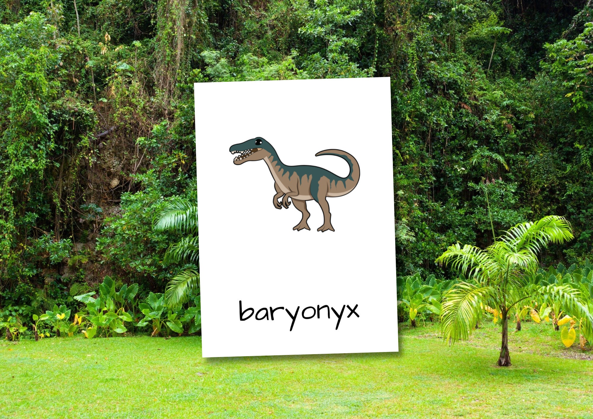 Dino Discoveries 12 Printable Dinosaur Flashcards for Kids, Fun and ...