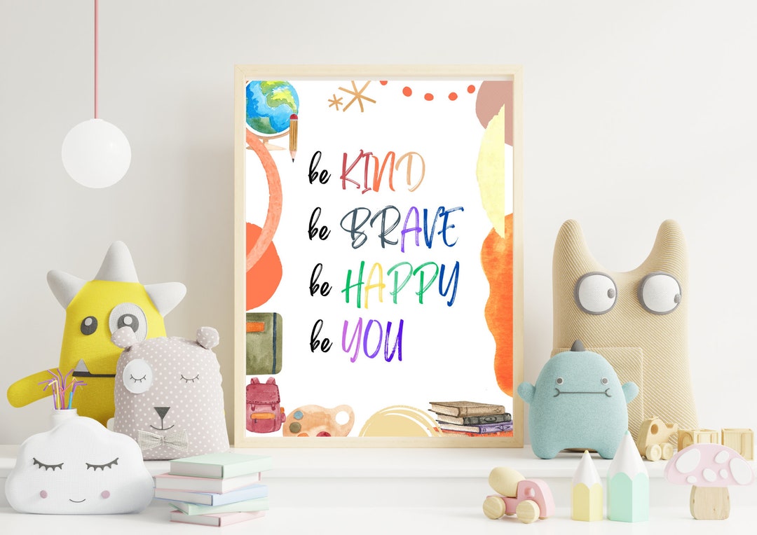 Empower Kids With Positive Affirmations Poster Self-love - Etsy