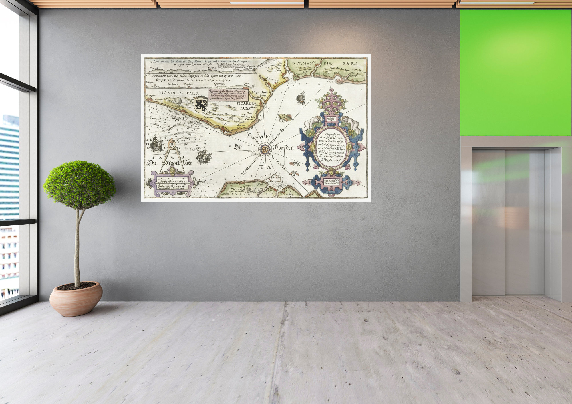 Explore the Past With Antique Maps of England, Flanders & Normandy From ...