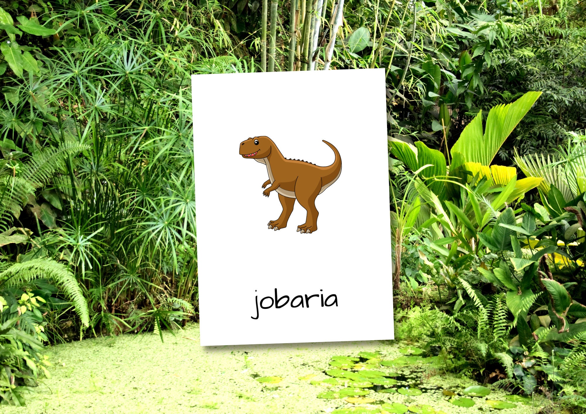 Dino Discoveries 12 Printable Dinosaur Flashcards for Kids, Fun and ...
