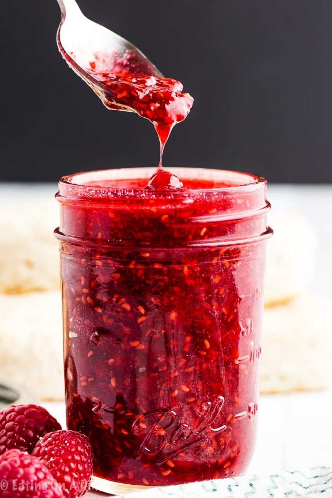 Home Made Raspberry Jam 8 Oz Jar - Etsy