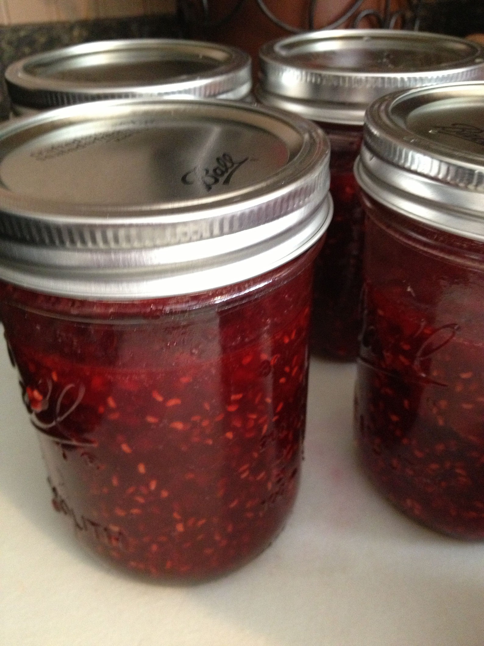 Home Made Raspberry Jam 8 Oz Jar - Etsy