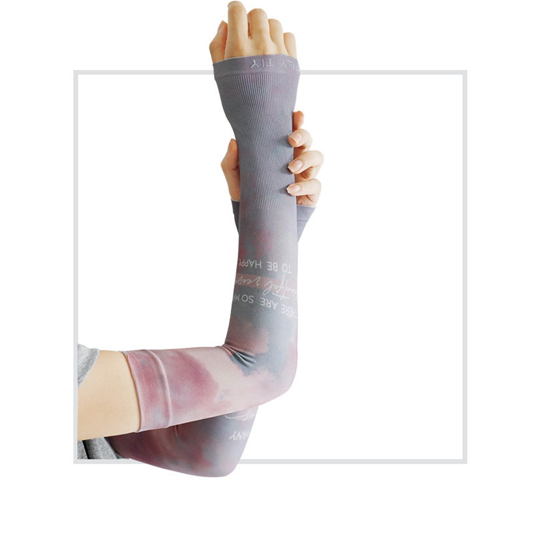 UV Protection Sun Block Gloves Arm Sleeves Cooling Sleeves for - Etsy