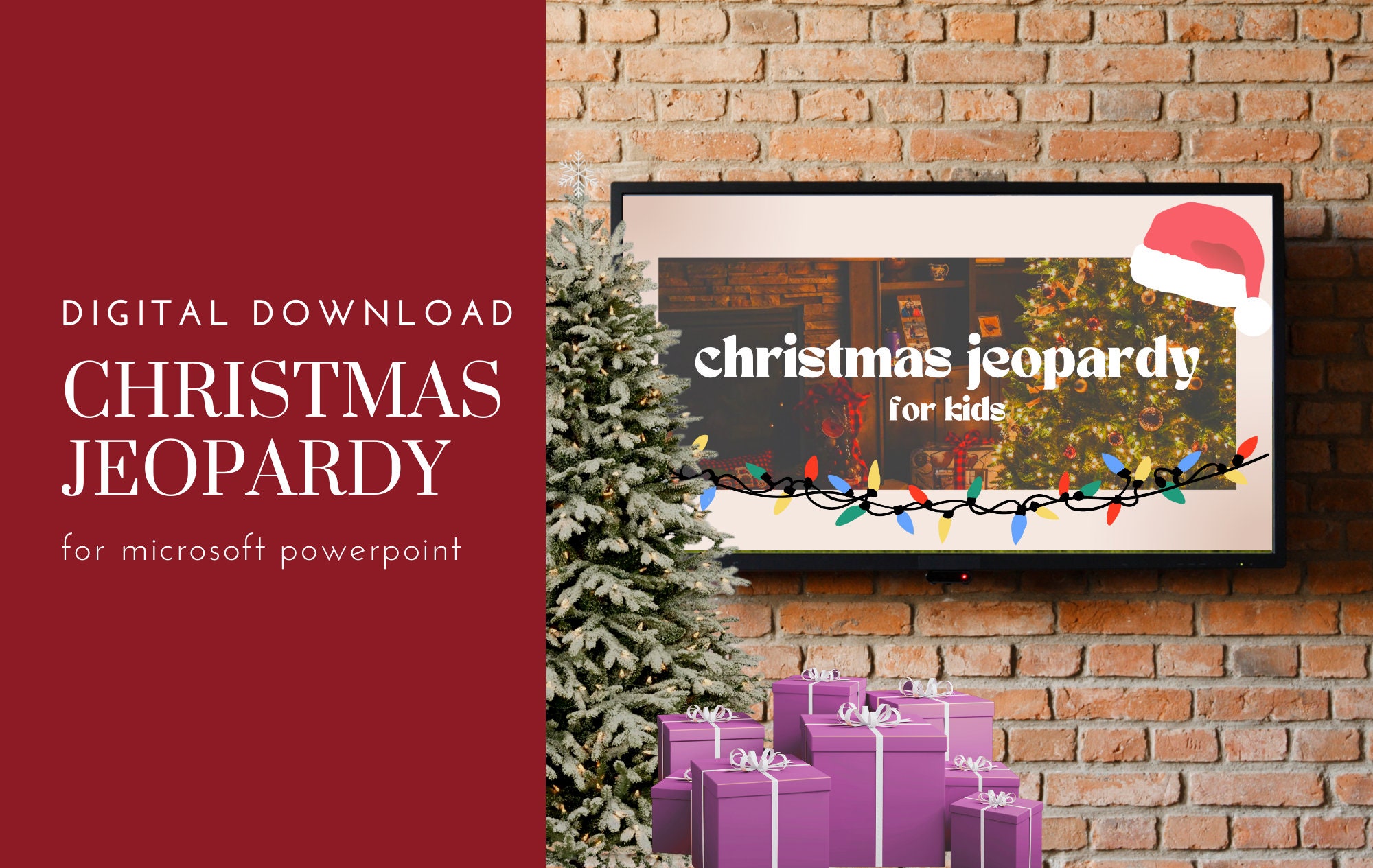 Christmas Kids Jeopardy | Jeopardy Digital Download | Kids Christmas ...