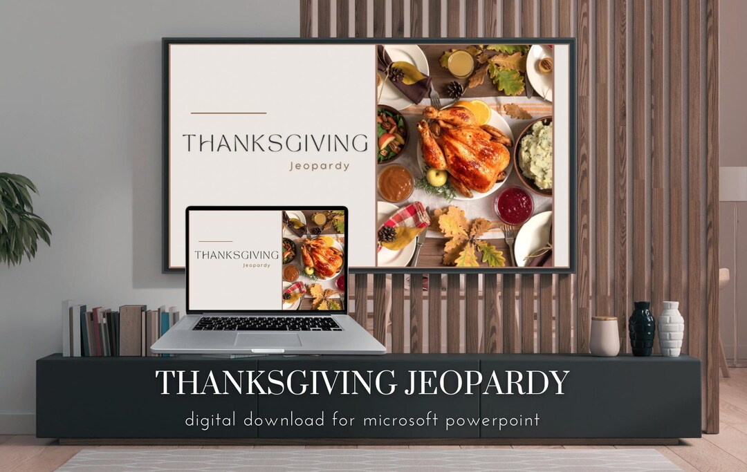 Thanksgiving Jeopardy | Jeopardy Digital Download | Thanksgiving Party ...