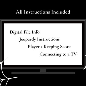 Halloween Kids Jeopardy Game | Classroom Party (digital Download) - Etsy