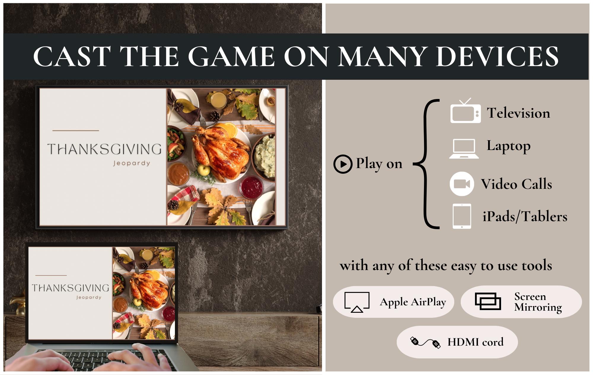 Thanksgiving Jeopardy | Jeopardy Digital Download | Thanksgiving Party ...