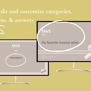 Birthday Jeopardy Custom Birthday Party Game Digital Download ...