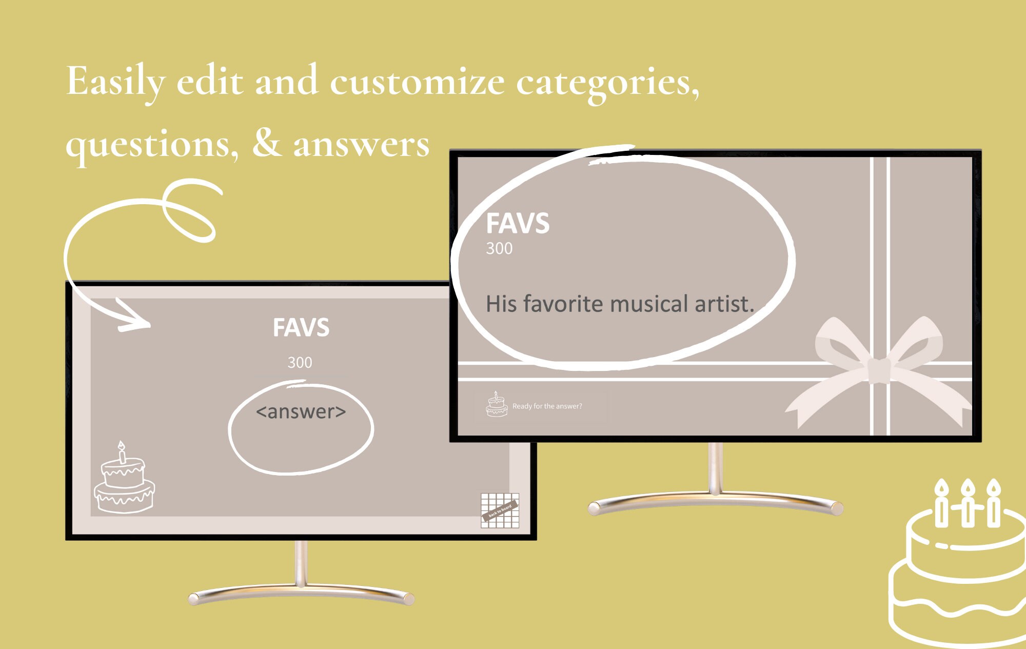 Birthday Jeopardy Custom Birthday Party Game Digital Download ...