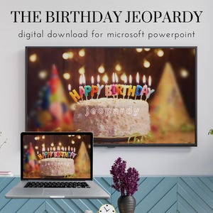 Birthday Jeopardy | Custom Birthday Party Game | Digital Download ...