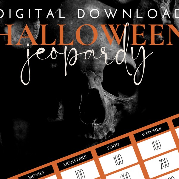 Halloween Trivia - Etsy