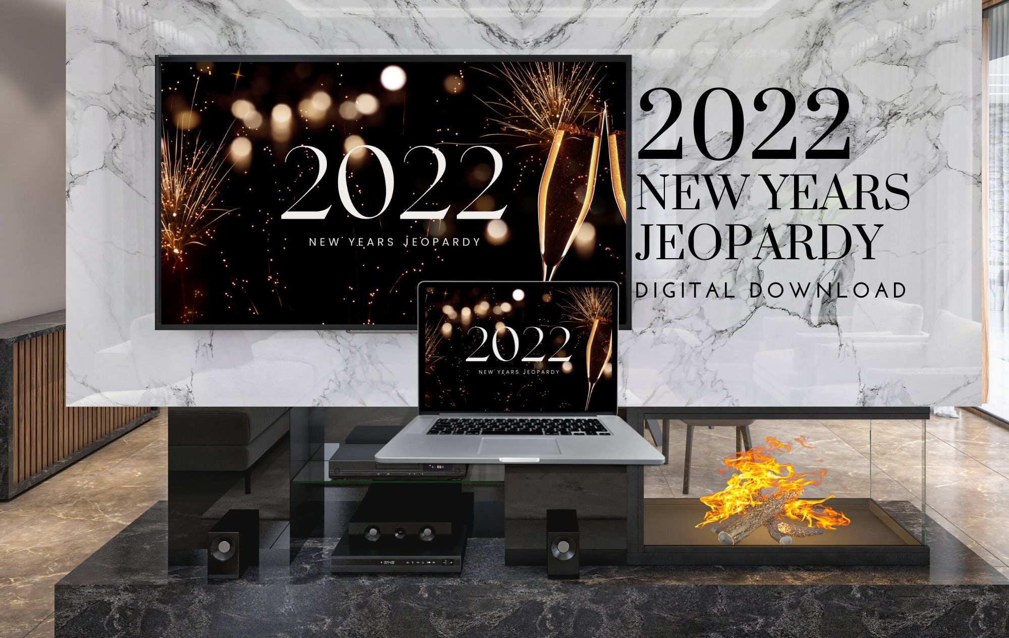 New Year's Jeopardy 2022 | New Year's Games | New Year's Trivia | New ...