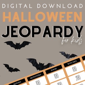 Halloween Kids Jeopardy | Halloween Jeopardy for Kids | Jeopardy ...