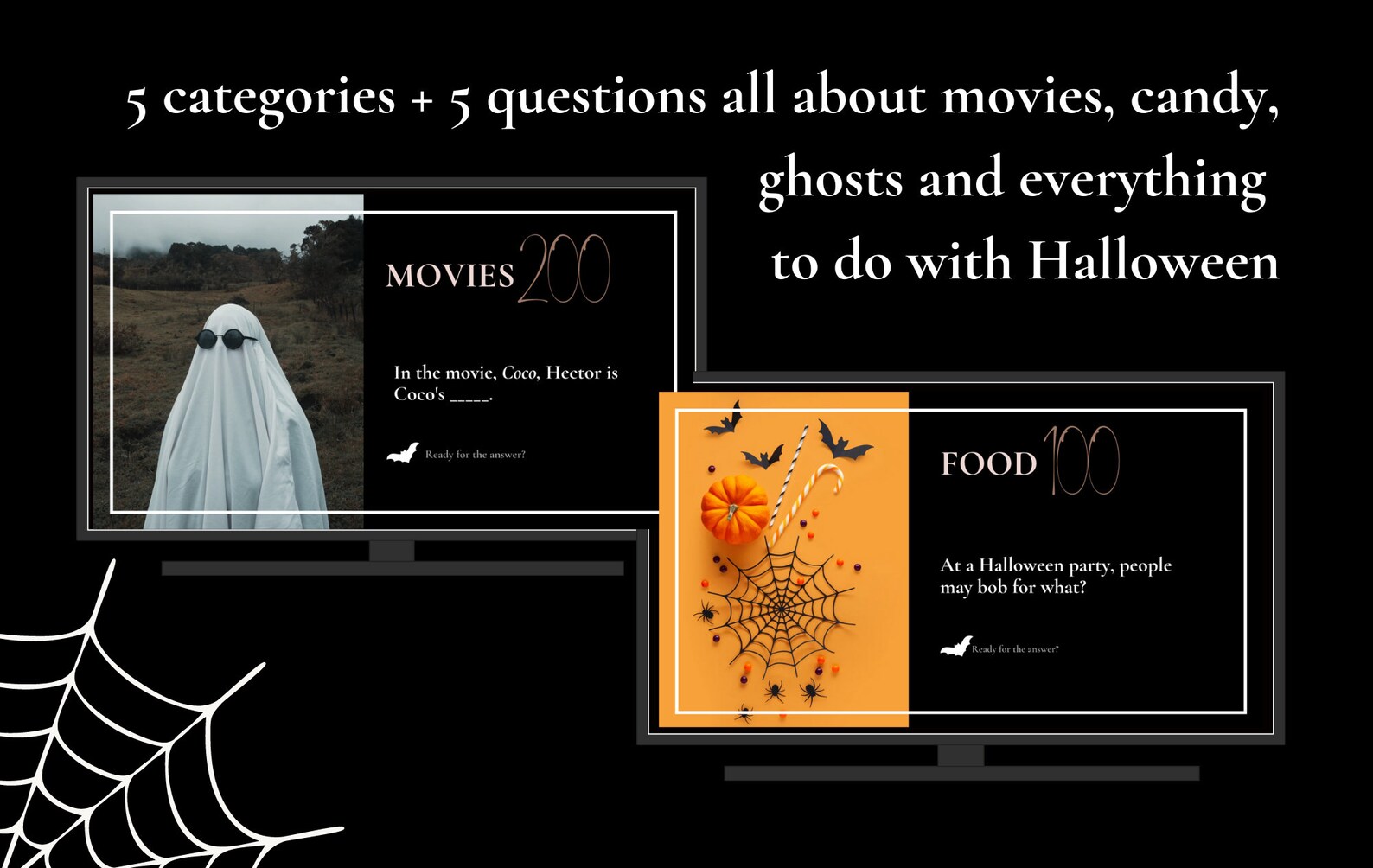 Halloween Kids Jeopardy Game | Classroom Party (digital Download) - Etsy