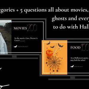 Halloween Kids Jeopardy Game | Classroom Party (digital Download) - Etsy