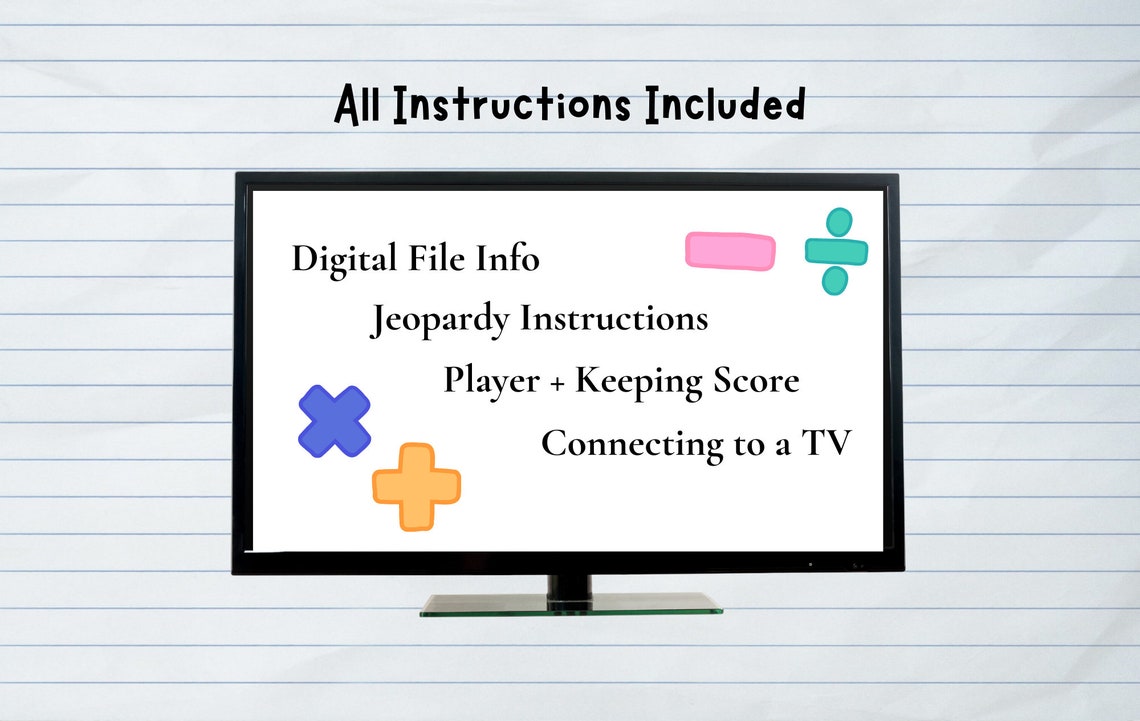 Elementary Math Jeopardy Game Classroom Jeopardy Game Math Games ...