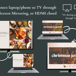 Holiday Jeopardy Game Bundle | Christmas, Thanksgiving (digital ...