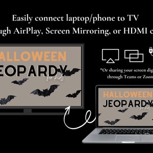 Halloween Kids Jeopardy Game | Classroom Party (digital Download) - Etsy