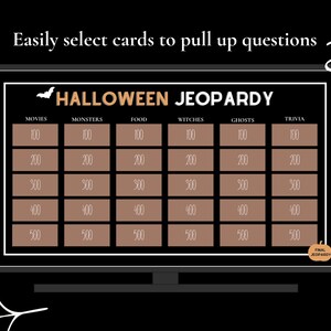 Halloween Kids Jeopardy | Halloween Jeopardy for Kids | Jeopardy ...