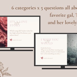 Taylor Swift Jeopardy | Jeopardy Digital Download | (unofficial) Taylor ...