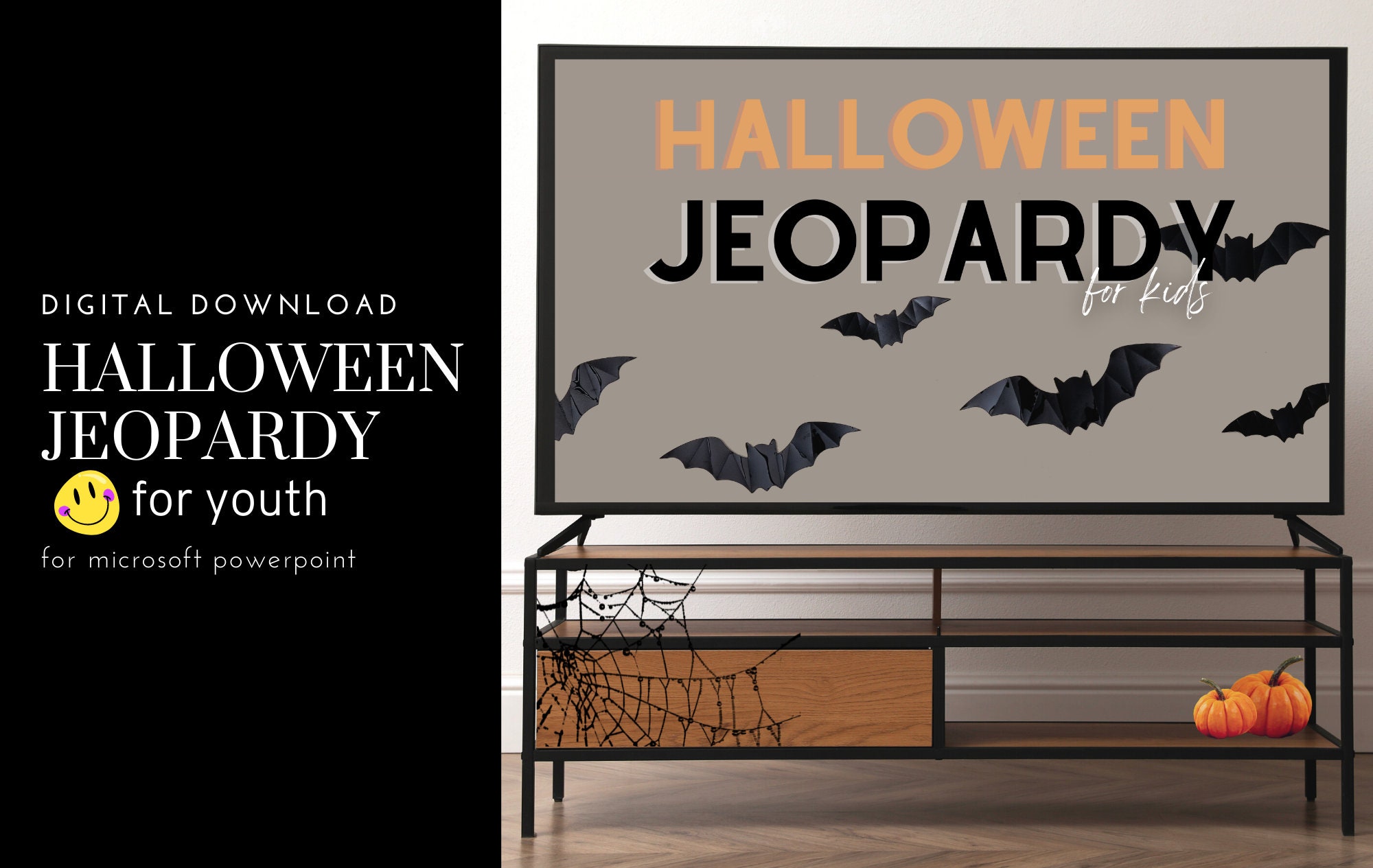 Halloween Kids Jeopardy Halloween Jeopardy for Kids Jeopardy Digital ...