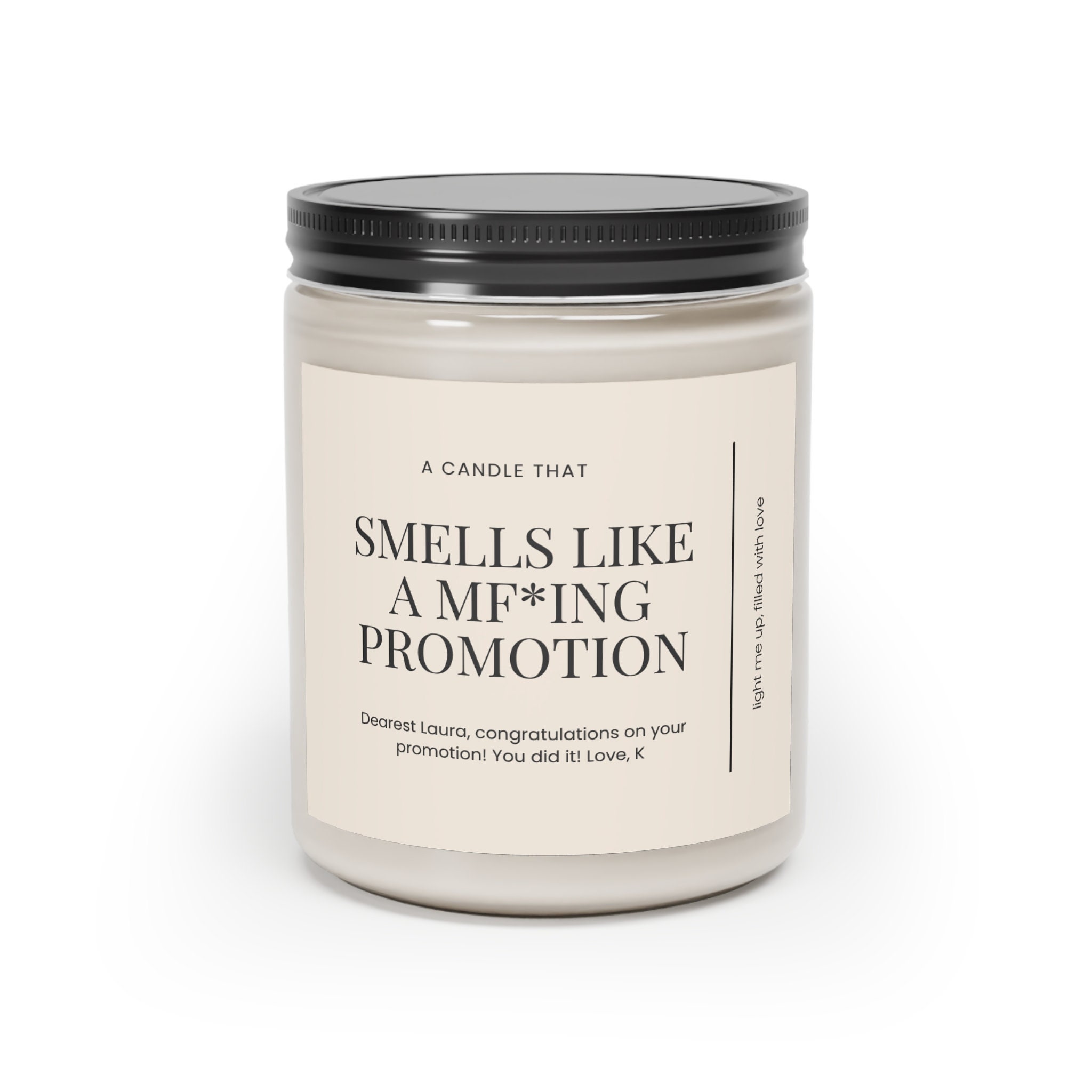 Work Promotion Candle Farewell Gift New Job Gift for Her Work Bestie ...