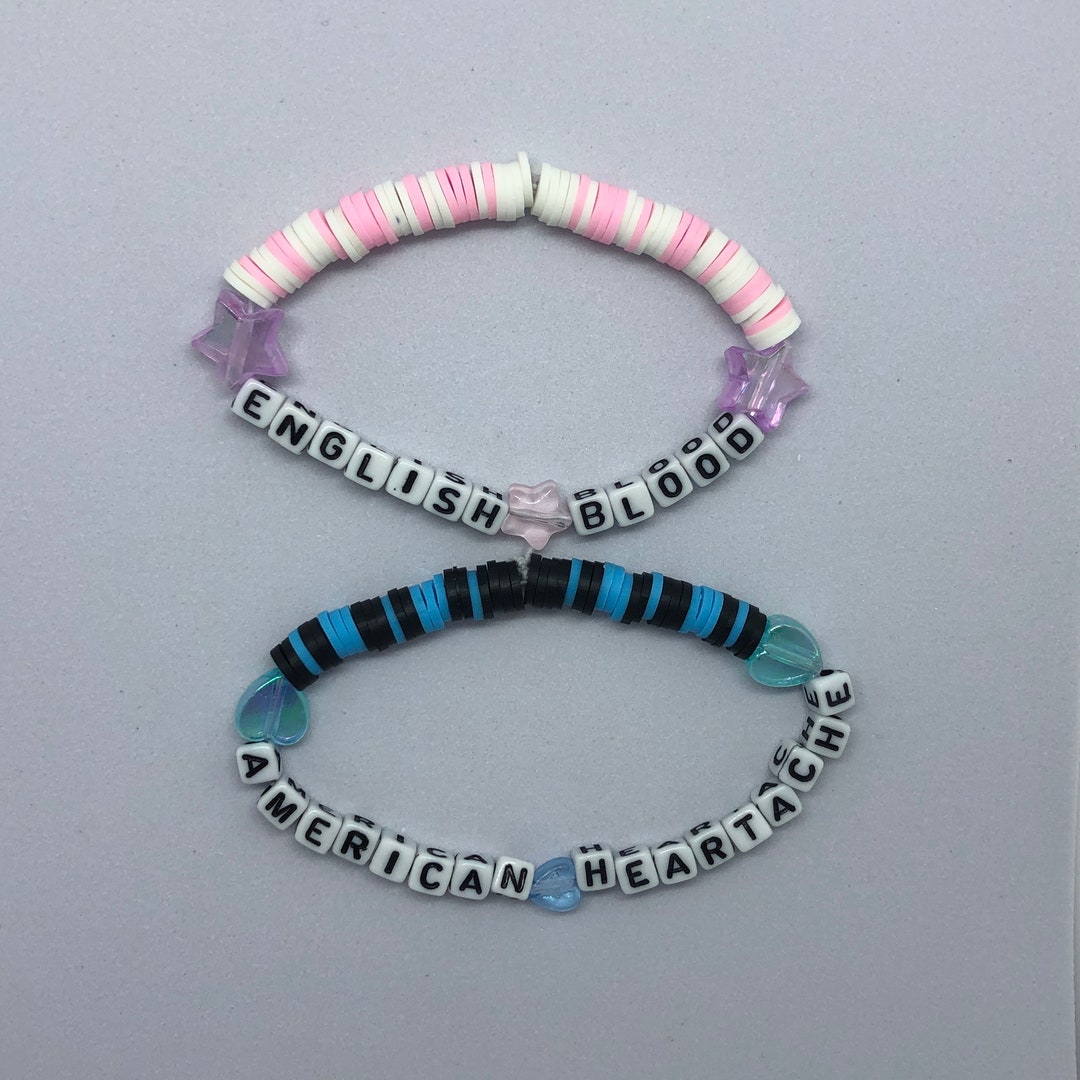 All Time Low Clay Beaded Bracelet Set (english Blood // American ...