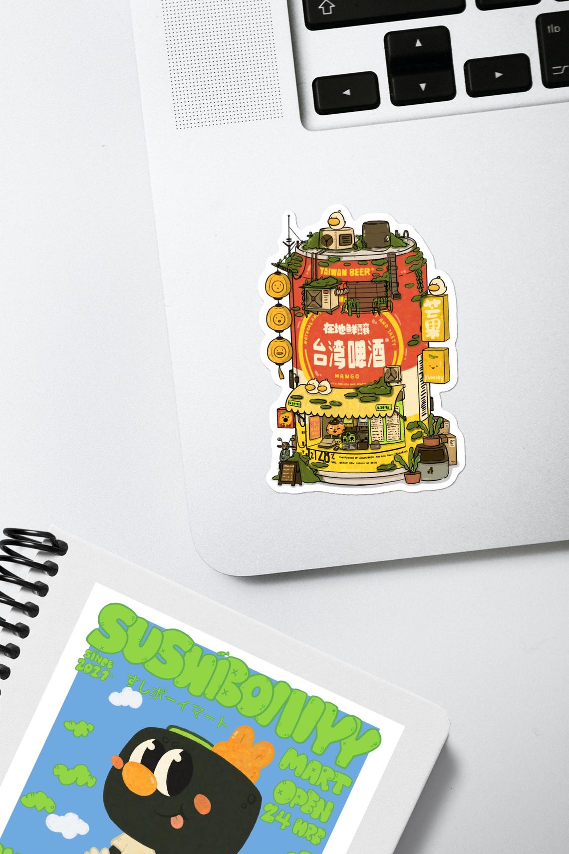 Taiwan Beer Store Sticker | Funny Decals, Laptop Stickers, Vinyl Stickers , Waterproof Sticker ...