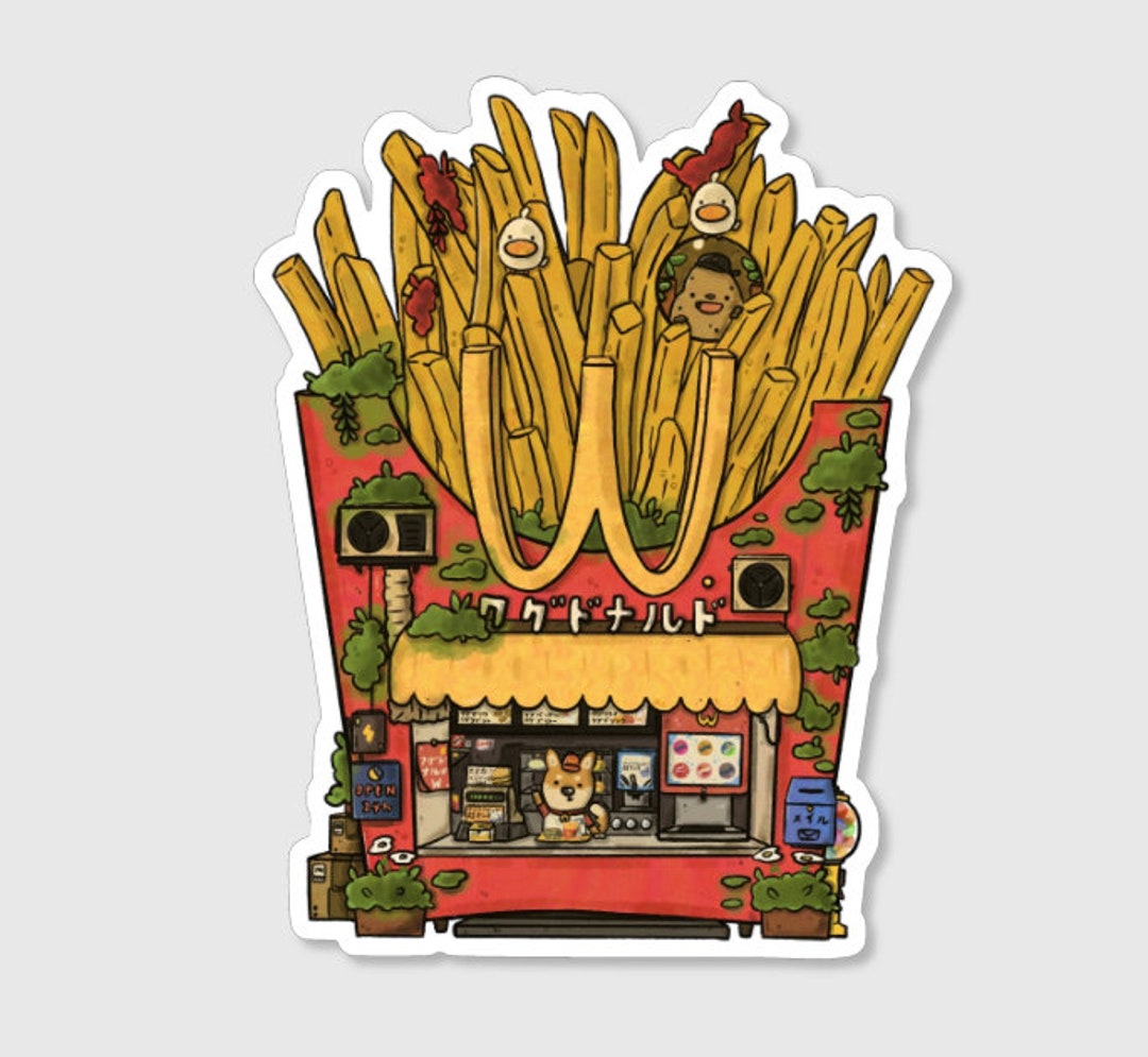 Wagdonald Sticker - Etsy