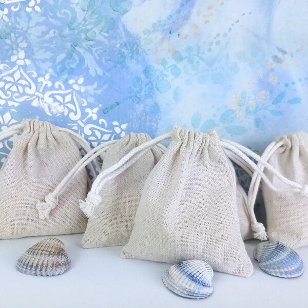 Linen Drawstring Bag - Etsy