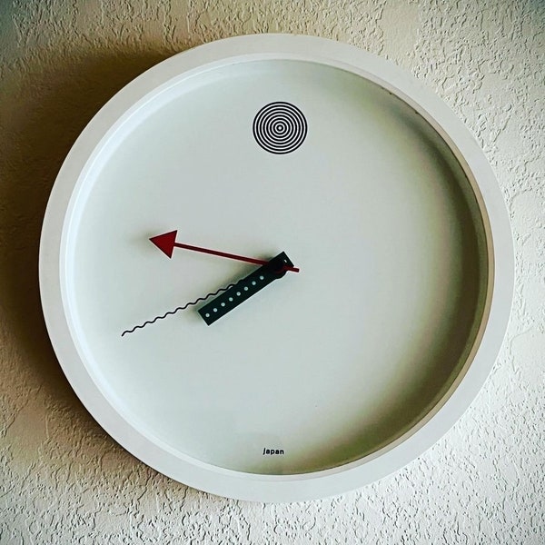 80s Wall Clock - Etsy