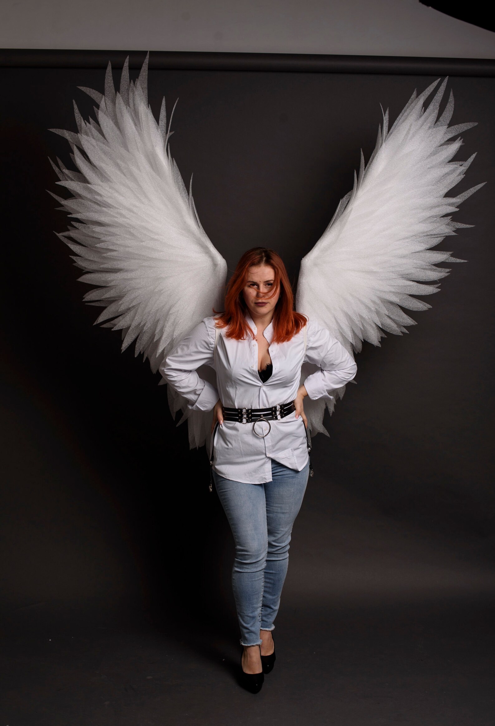 White Angel Wings,angel Wings for Show - Etsy