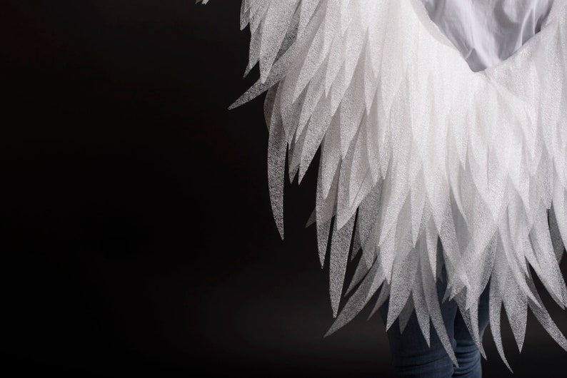 White Angel Wings,angel Wings for Show - Etsy