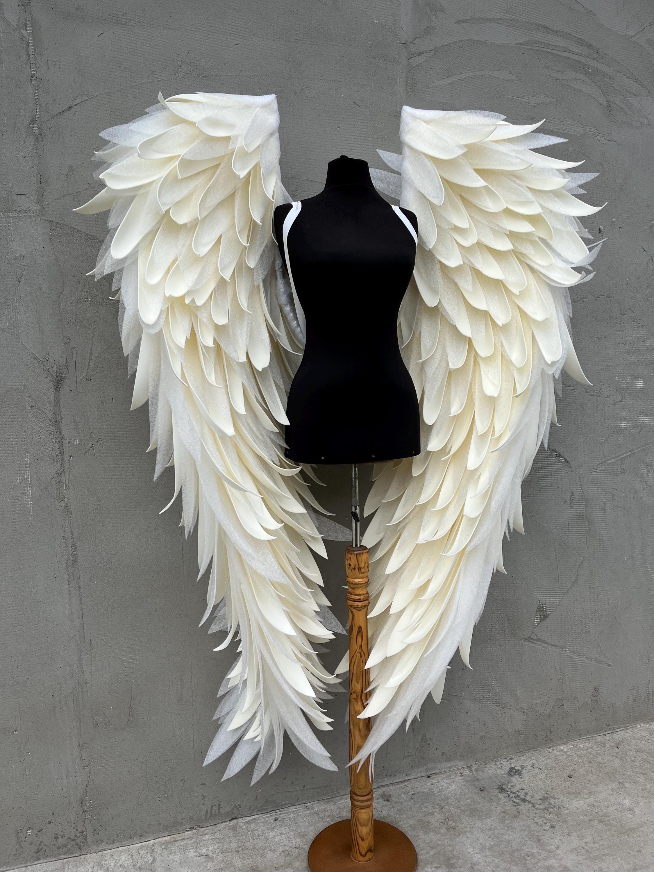 White Angel Wings,angel Wings for Show - Etsy