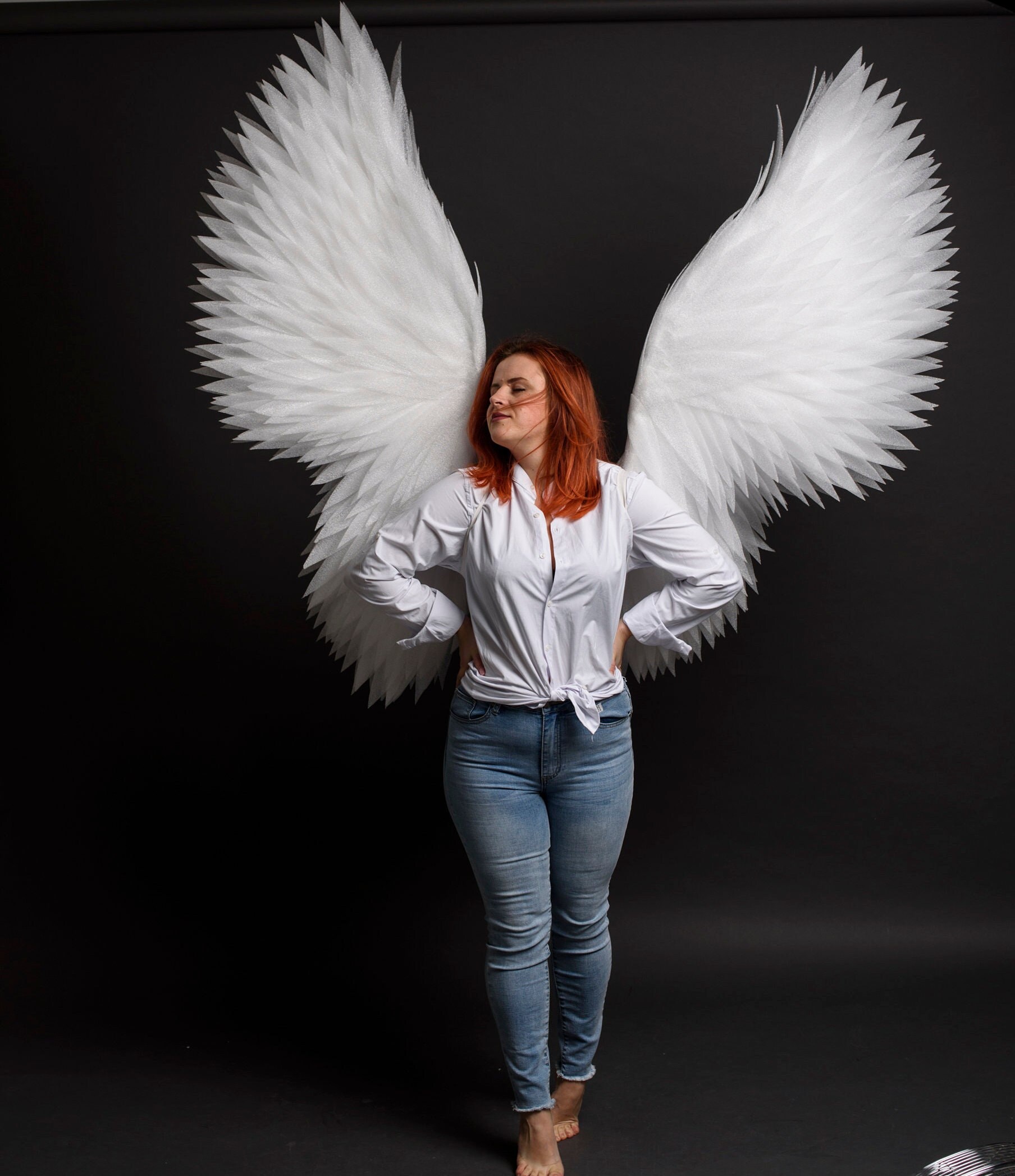 Angel Wings ,white Angel Wings - Etsy