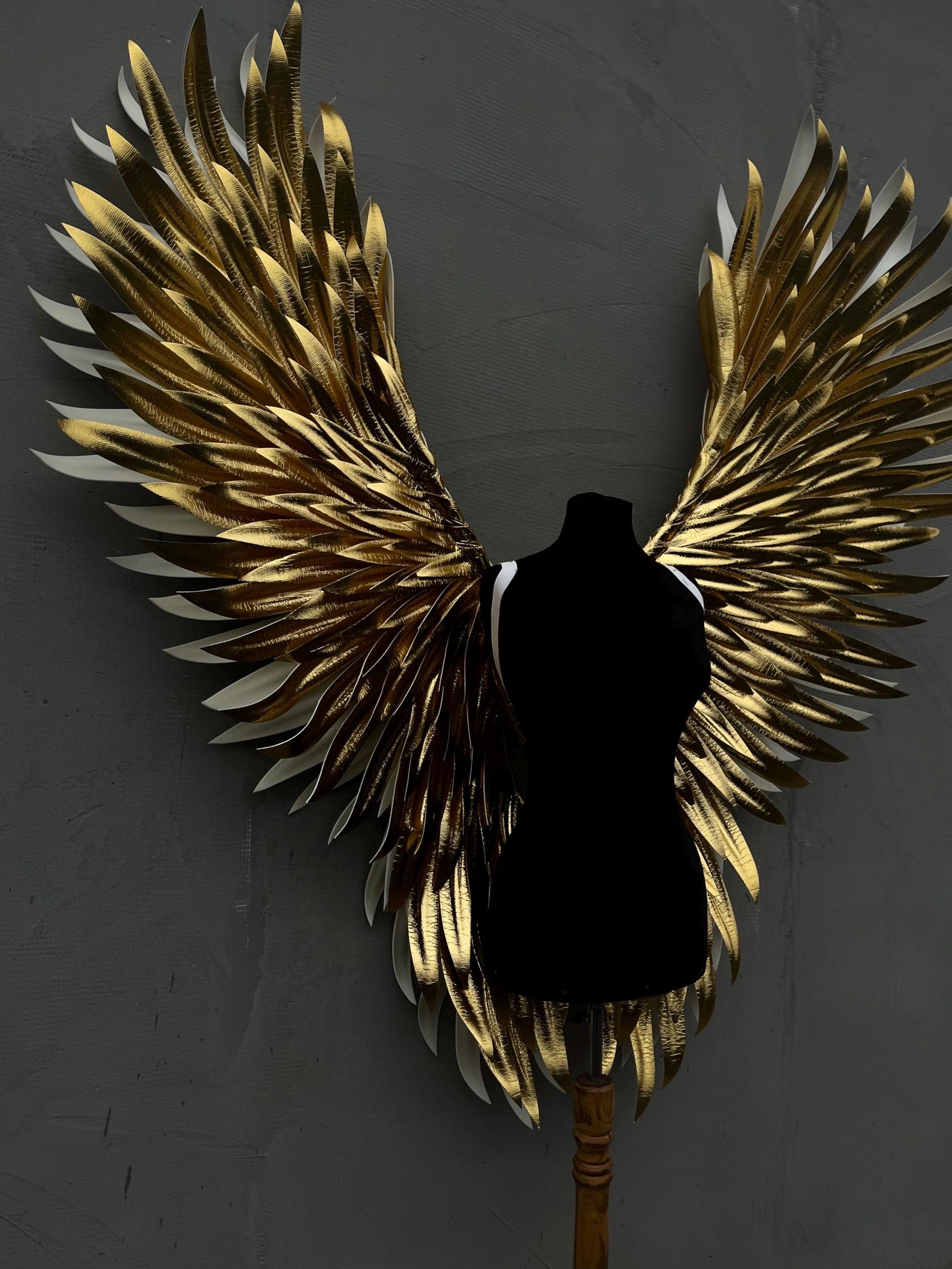 Large Golden or Silver Angel Wings,angel Wings for Show, Gold or Silver ...