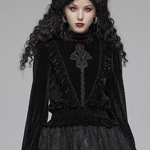 Gothic Blouse - Etsy