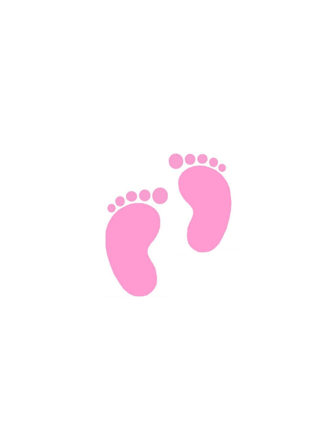 Pink Baby Feet Instant Printable Digital Download - Etsy