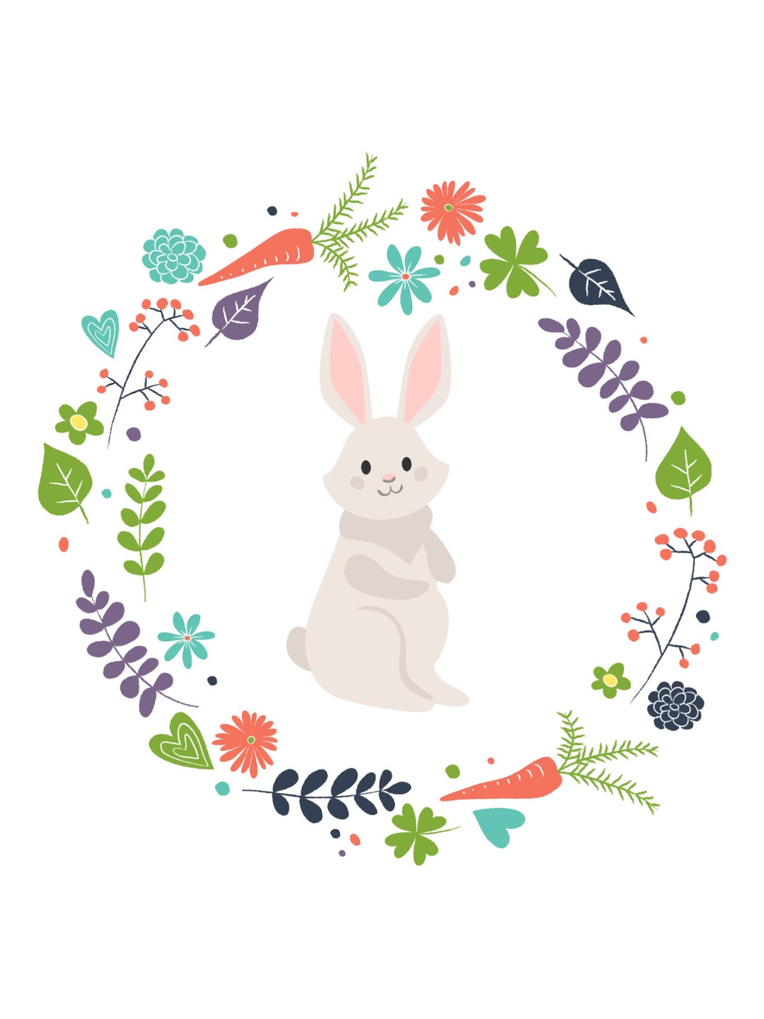 Easter Bunny Design, Easter, Spring, New Life, New Beginnings, Instant ...