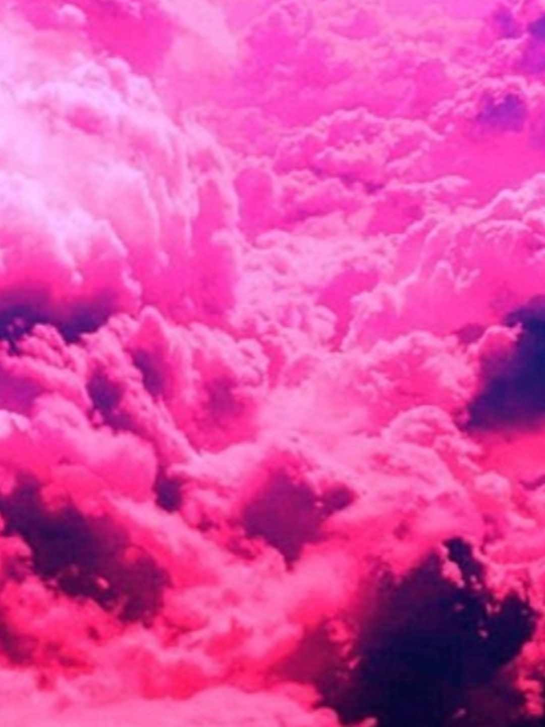 Pink Clouds Wall Art, Interior Design, Wall Decor, Printable Digital ...