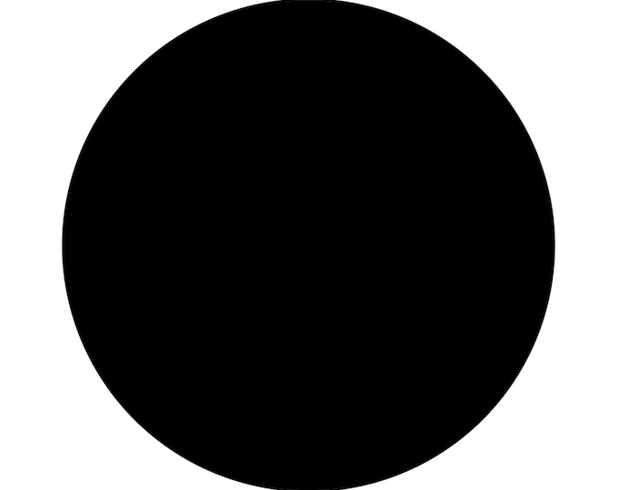 Black Circle, Template, Wall Art, Simplistic, Black and White, Instant ...