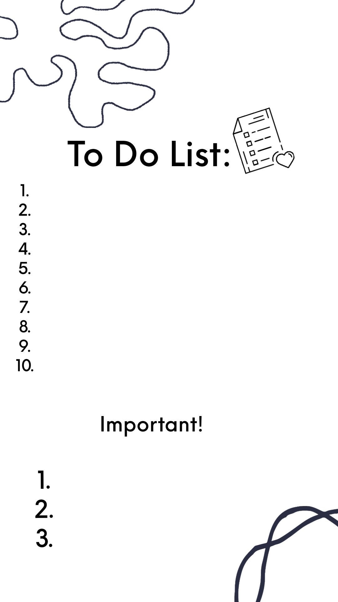 To Do List Version 2 Printable Digital Download - Etsy