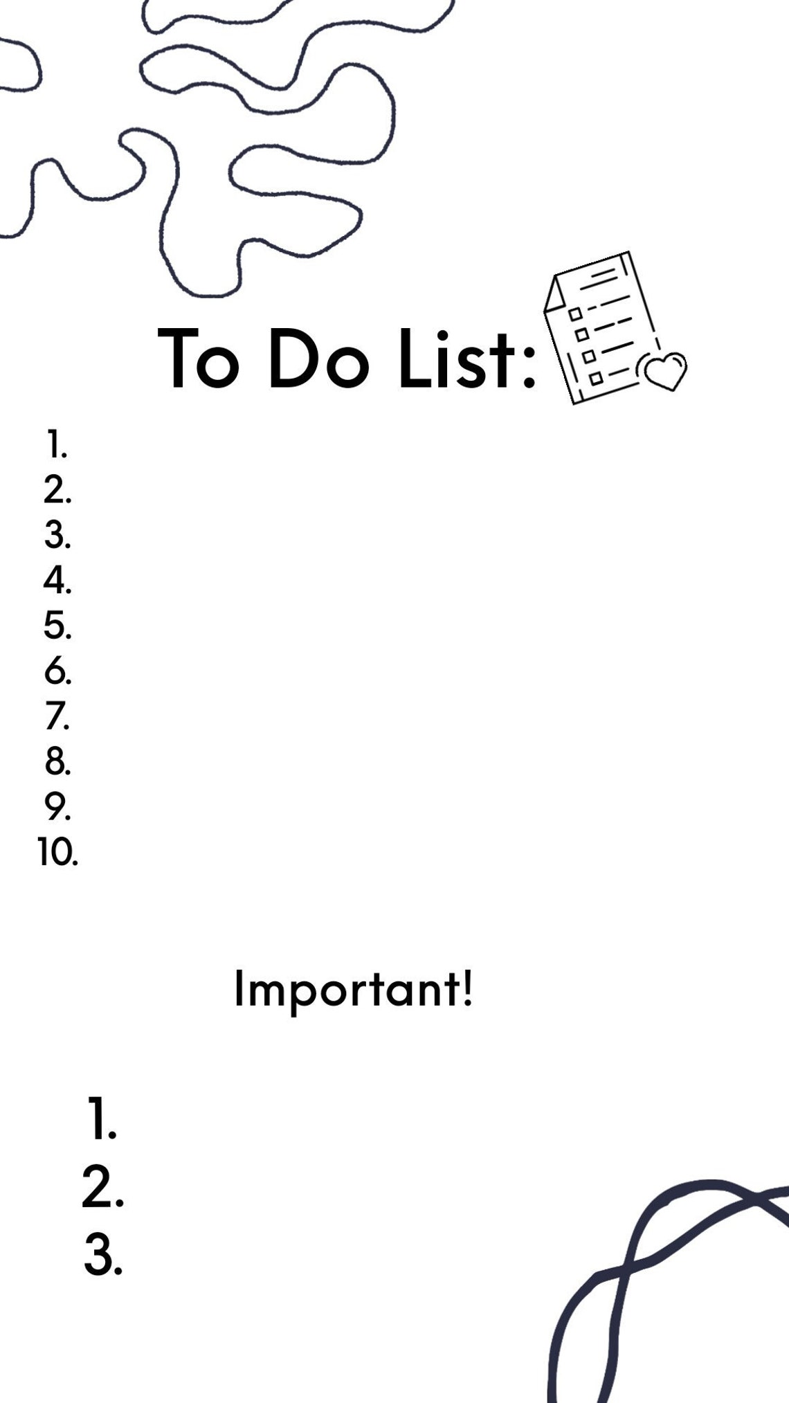 To Do List Version 2 Printable Digital Download - Etsy