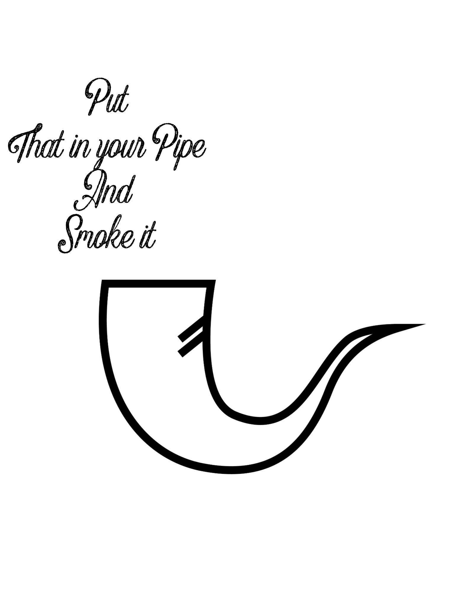Pipe Wall Art Instant Printable Digital Download - Etsy