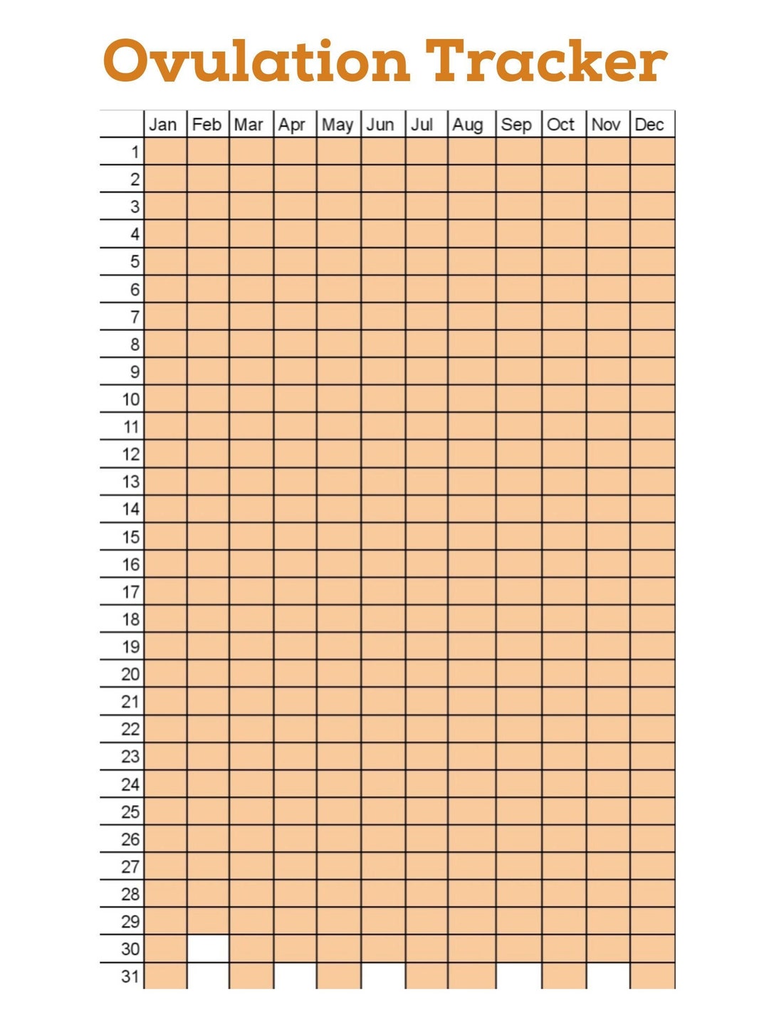Ovulation Tracker, Trying for a Baby, Family Planning, Instant ...