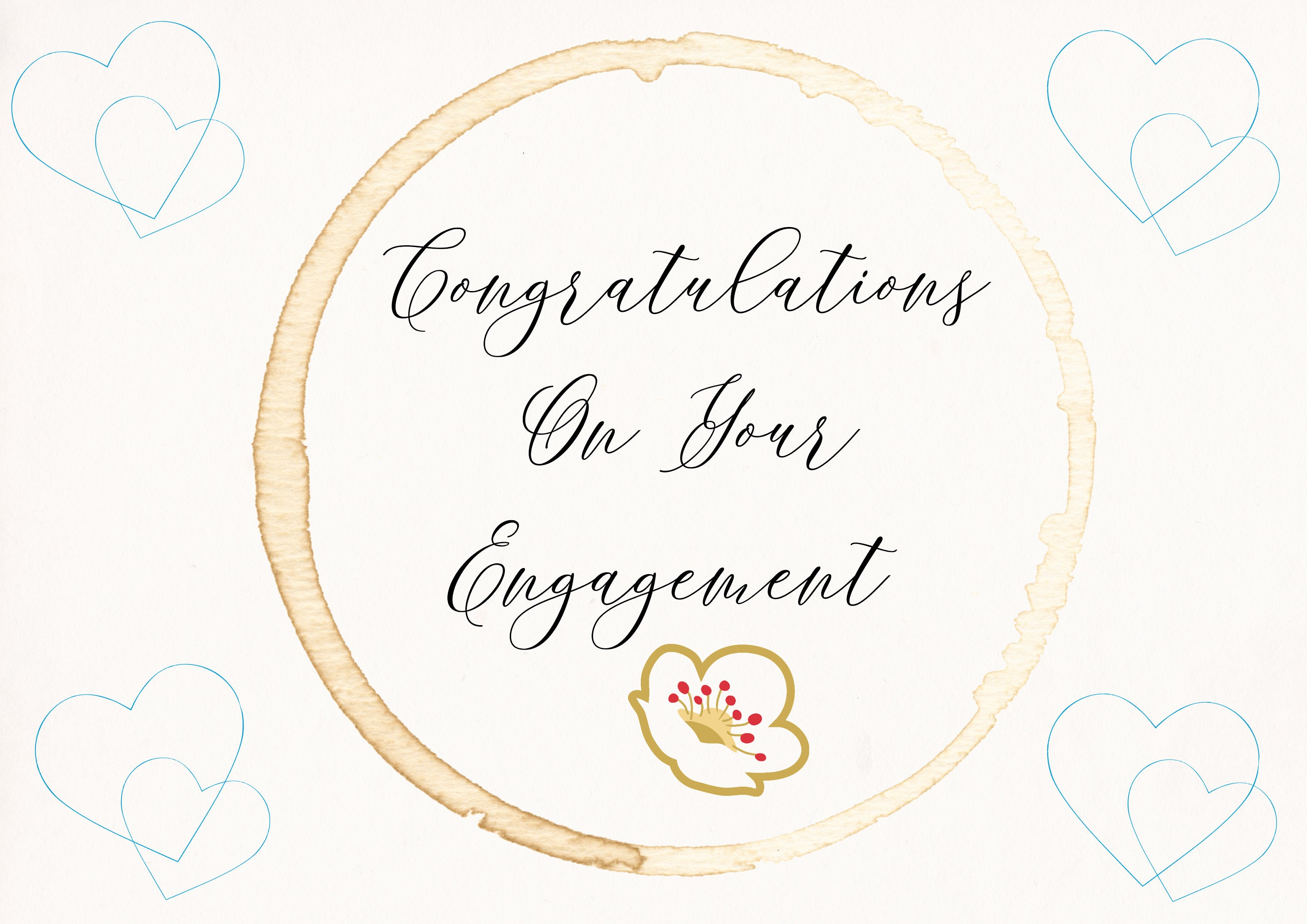 Congratulations on Your Engagement, Wedding Proposal, Newly Engaged ...